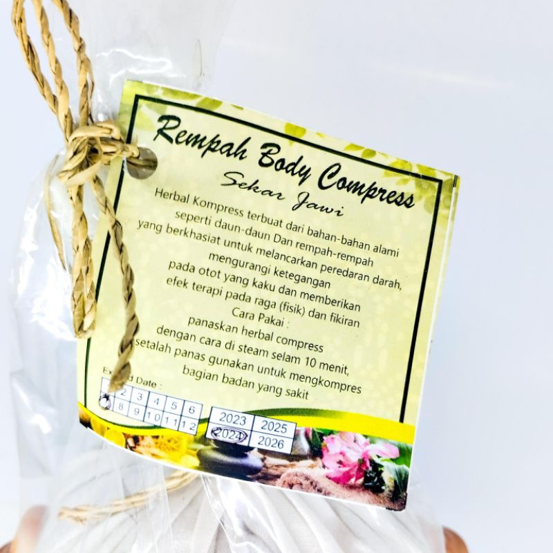 Jual Sekar Jawi Spa Steam Body Compress (Kompres Badan) | Shopee Indonesia