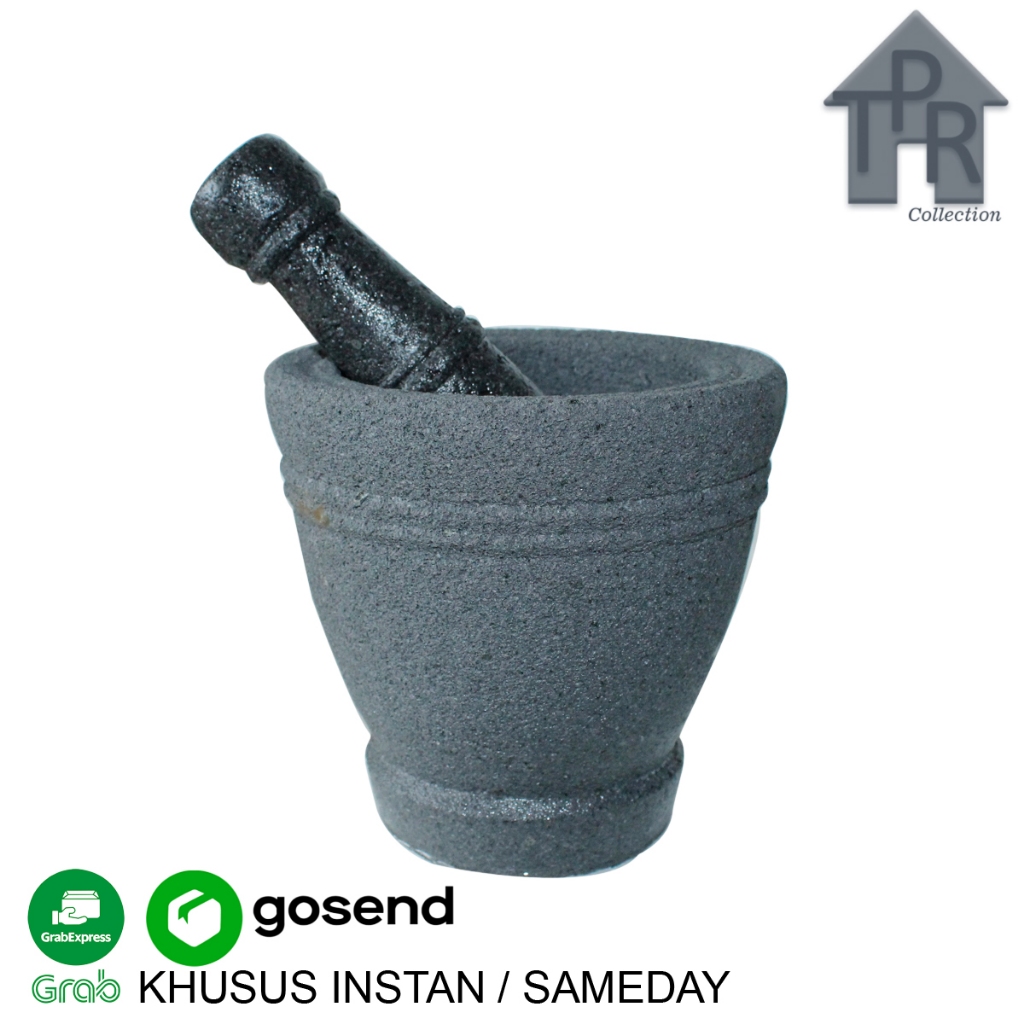 Jual Lumpang alu Sidomuncul / lesung batu asli bukan semen - D16 ...