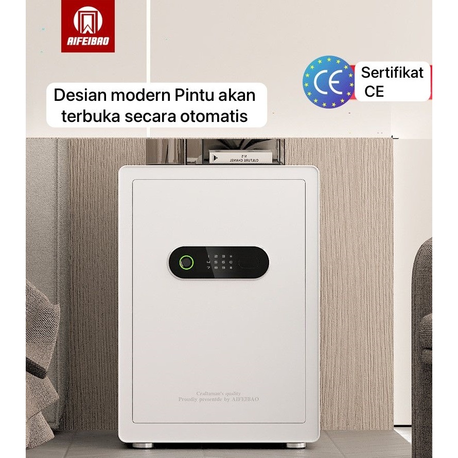 Jual Brankas Besi Pinter Digital Sidik Jari Double Unlocking Safe Box ...