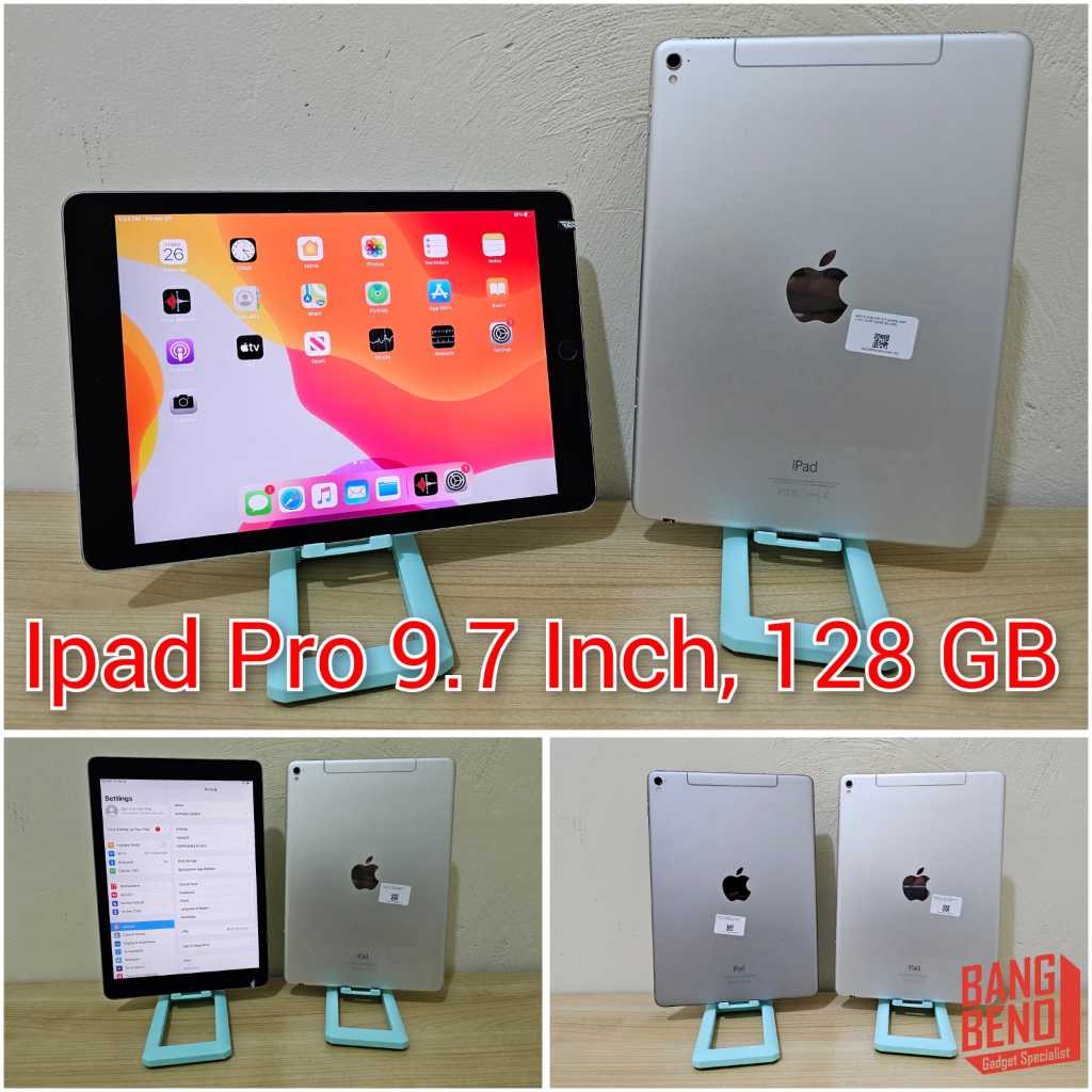 Jual MULUS LIKE NEW IPAD PRO 9.7 128 GB 2016 Garansi Normal Mulus Siap Pakai Data Seluler ...
