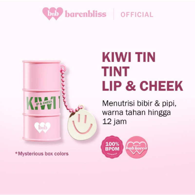 Jual BNB barenbliss Korean Kiwi Tin Tint Lip & Cheek「Blendable Intens 2 ...