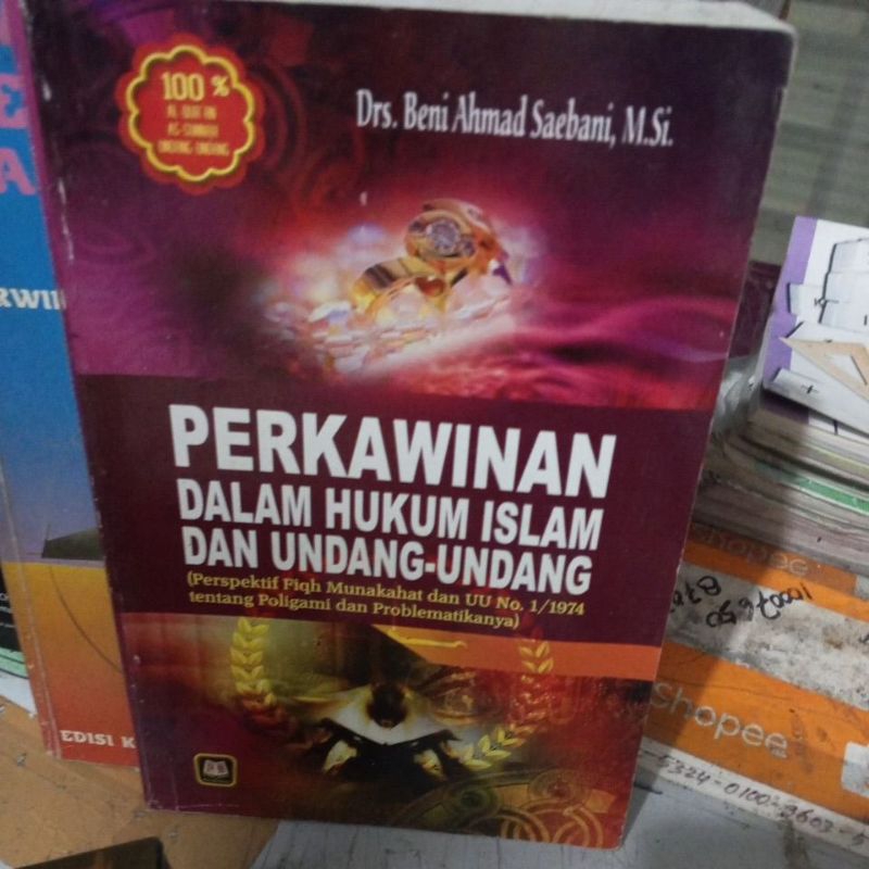 Jual BUKU PERKAWINAN DALAM HUKUM ISLAM DAN UNDANG-UNDANG | Shopee Indonesia