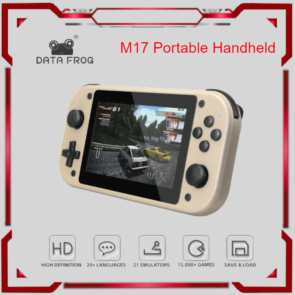 Jual DATA FROG M17 Handheld Game Console Retro Classic Portable Gaming ...