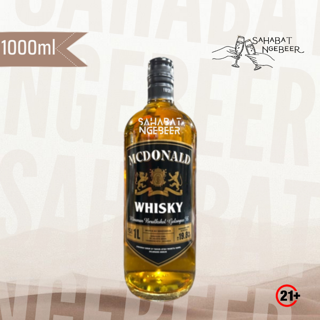 Jual McDonald Whisky 1L | Shopee Indonesia