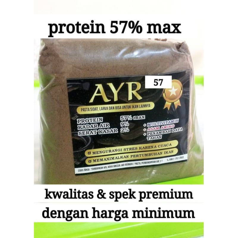 Jual 10 kg pasta sidat,pakan burayak,pengganti casut,harga murah ...