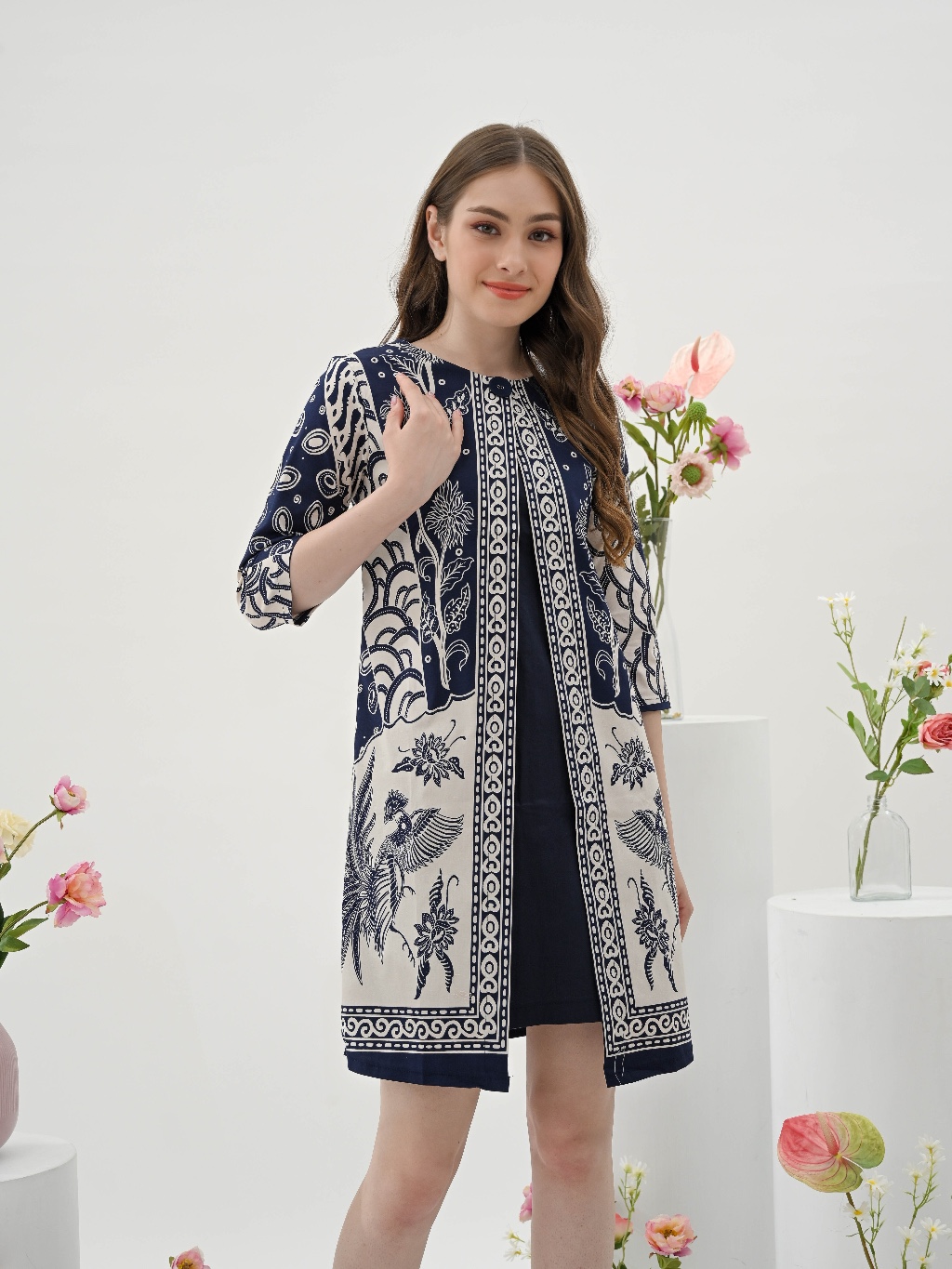 Jual 252 series (2) - Dress Batik Wanita / Terusan Batik Modern ...