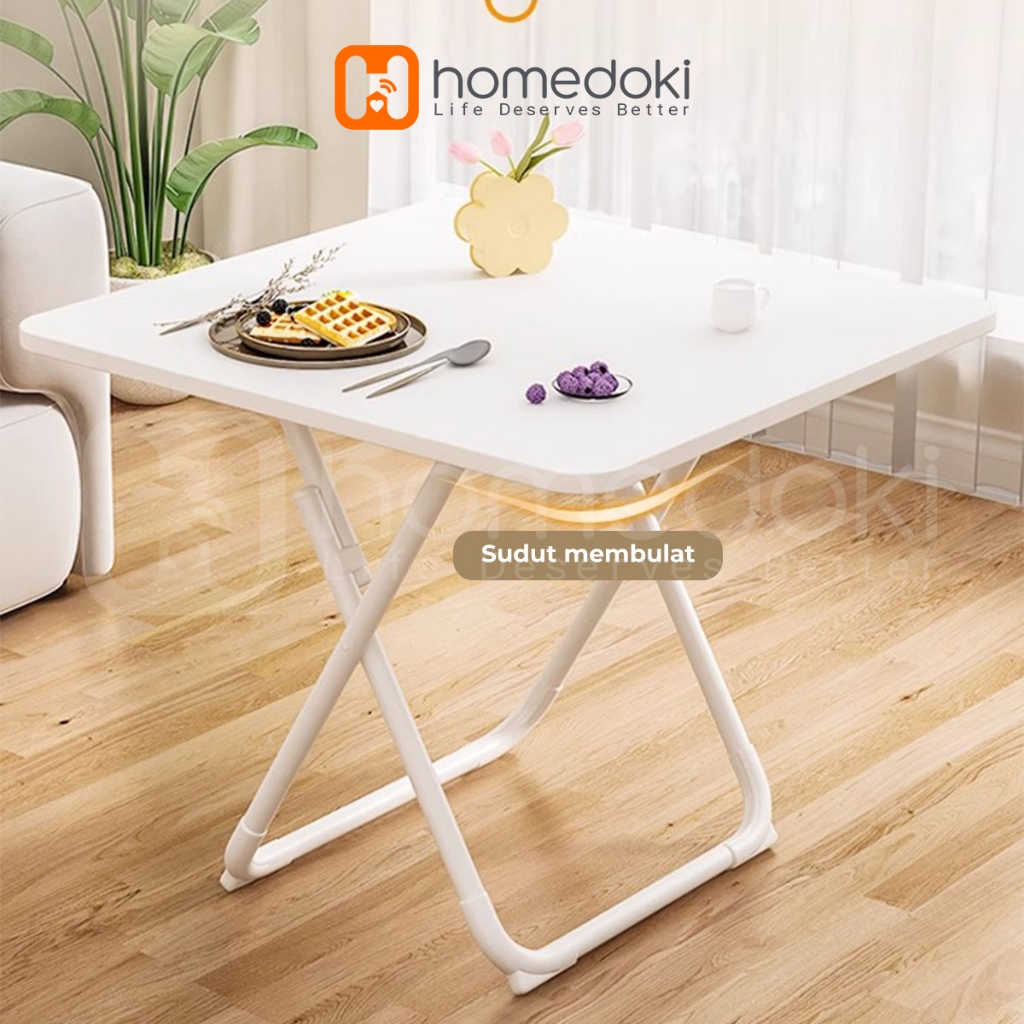 Jual Homedoki Meja Makan Lipat/Meja Makan/Meja Lipat/Meja Makan Serbaguna/Meja Makan Portable ...