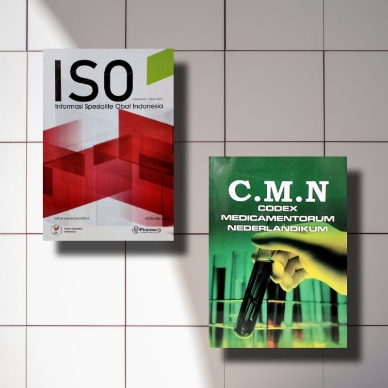 Jual PAKET 2 BUKU FARMASI ISO VOLUME 53 TAHUN 2021 DAN C.M.N | Shopee ...