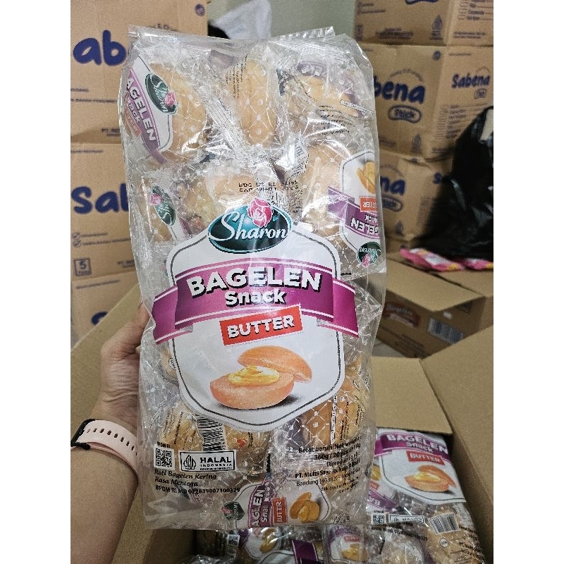Jual Bagelen Sharon Snack Butter isi 20 360gram | Shopee Indonesia
