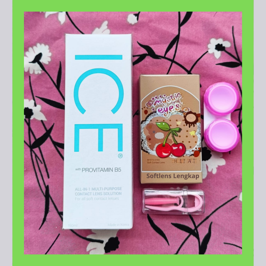 Jual Paket Softlens Mystic Eyes Dawn Series Diameter 14,5mm + Air ...