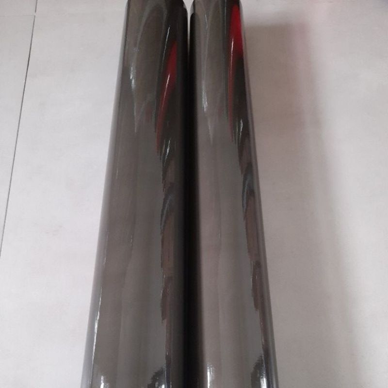 Jual stiker skotlet warna hitam transfaran permeter | Shopee Indonesia