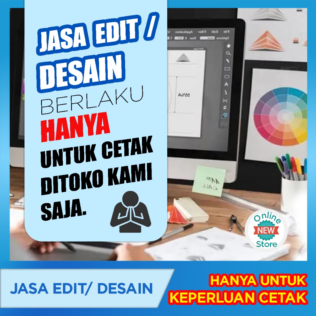 Jual JASA EDITING / DESAIN GRAFIS, DESAIN STIKER, SPANDUK, BANNER ...