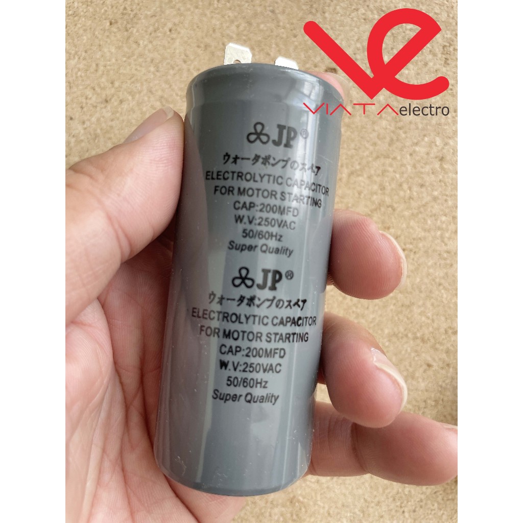 Jual KAPASITOR STARTING 200MF 250V 200UF 250VAC 200 UF CAPACITOR MOTOR ...