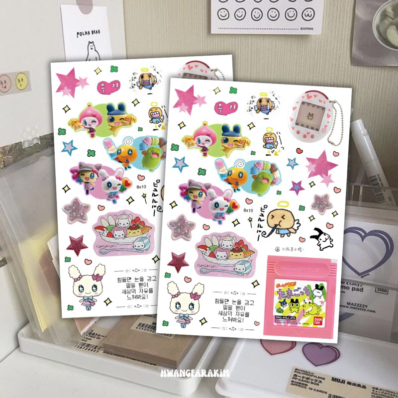 Jual MINI STICKER DECO PINK VERSION PT. 1 | Shopee Indonesia