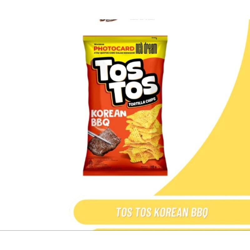 Jual Tos Tos Tortilla Chips 145gr Tostos Special Edition NCT DREAM ...