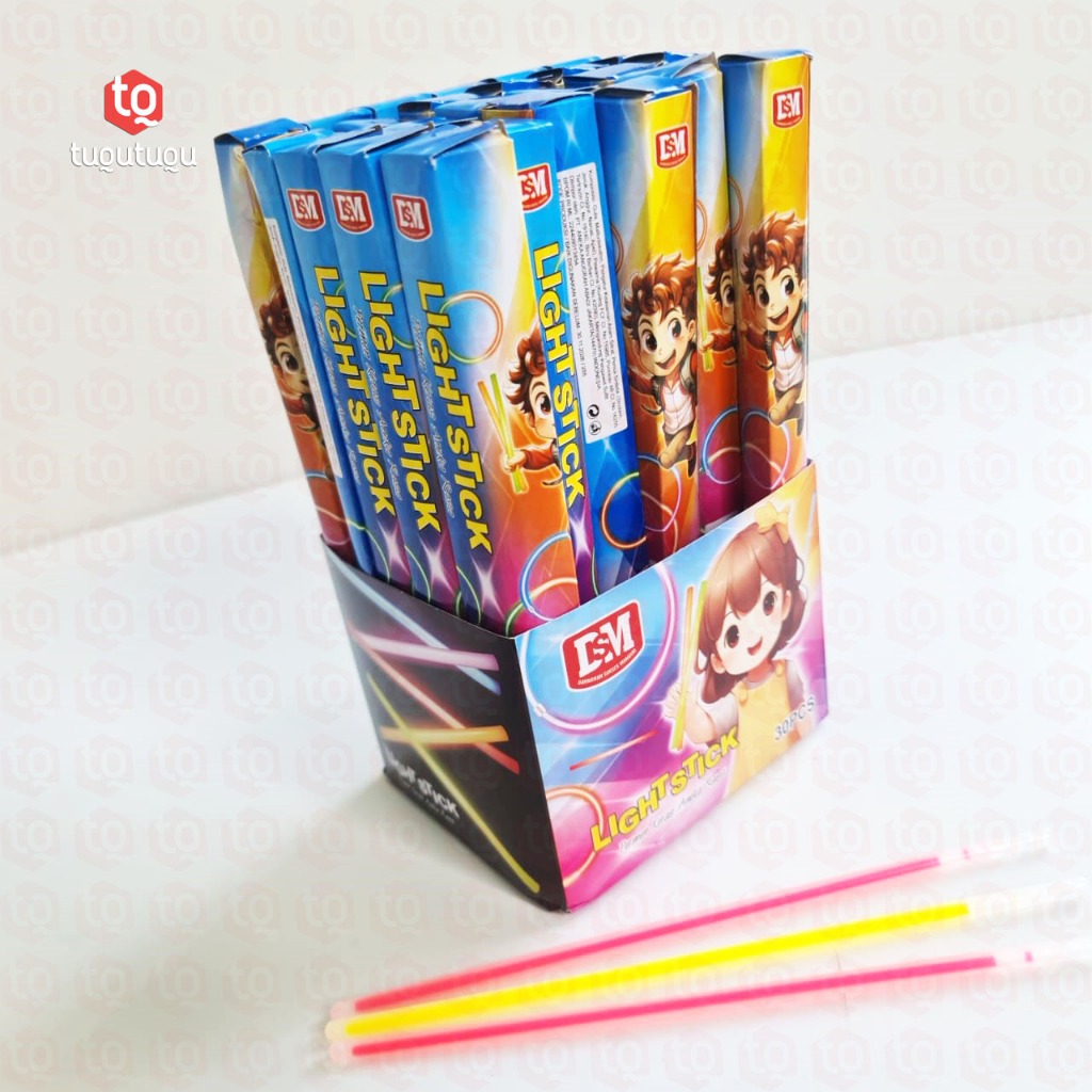 Jual Permen Mainan Stik Lampu Light Stick Rasa Buah Viral | Shopee ...