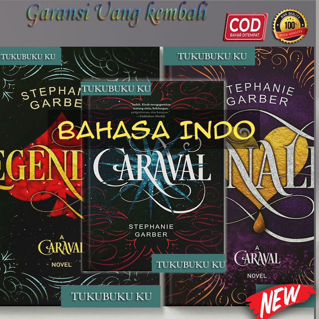 Jual Caraval - Legendary - Finale (Bahasa Indonesia) oleh Stephanie Garber | Shopee Indonesia