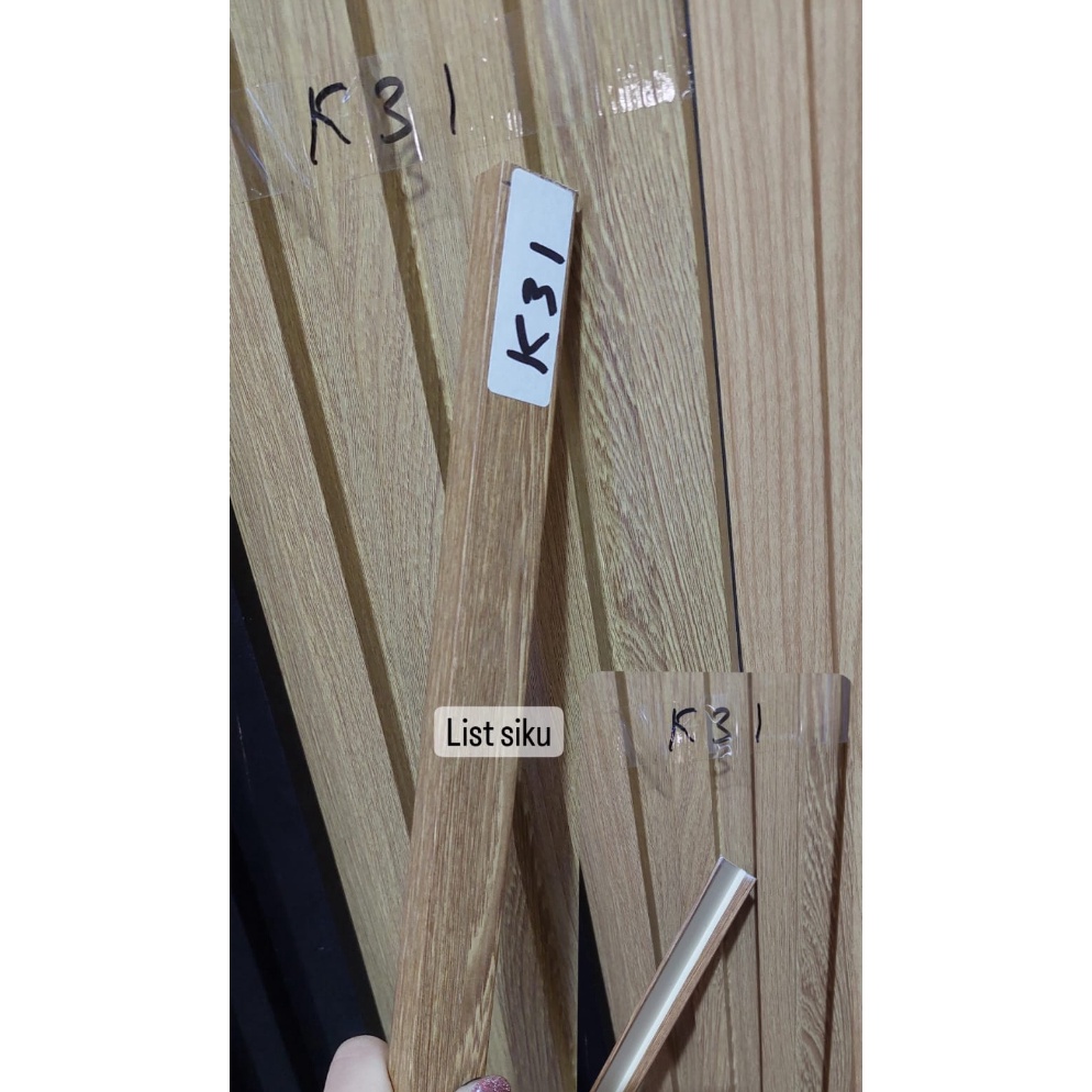 Jual 66 Brand LIST SUDUT SIKU LANTAI PARKIT LIST PENUTUP ATAS WPC LIST ...