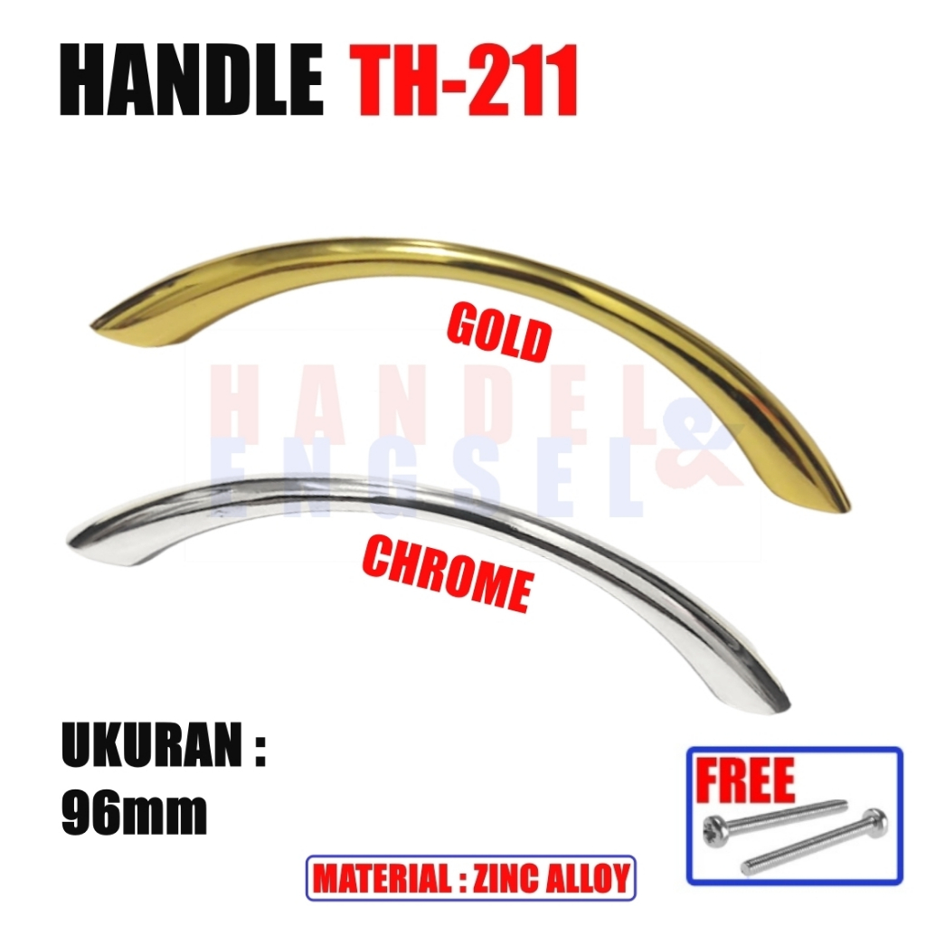 Jual Tarikan Laci Sabit Stainless Huben TH 211 / Handle Tarikan Pintu ...