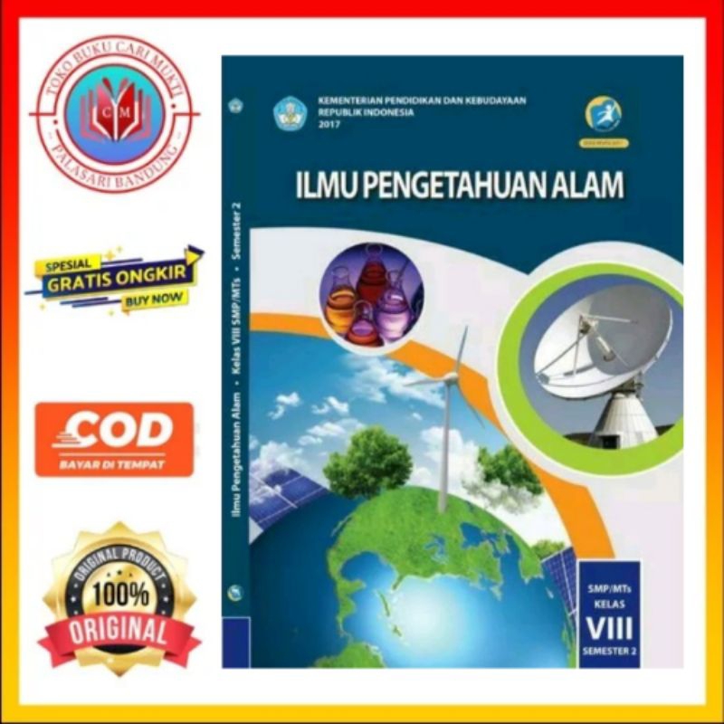 Jual Buku Siswa IPA Ilmu Pengetahuan Alam Untuk SMP/MTS Kelas 8 Semester 2 Kurikulum 2013 Revisi ...