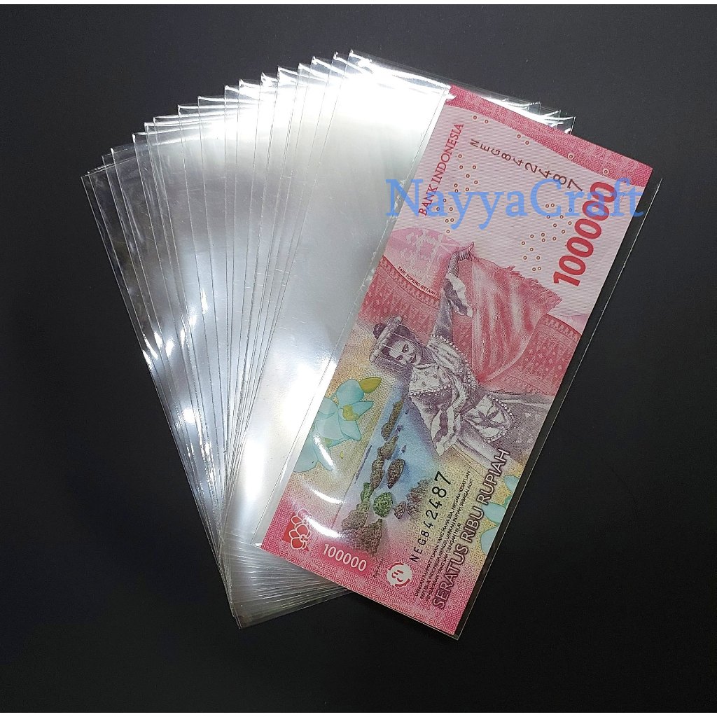 Jual plastik uang buket uang bouquet plastik uang 10 lembar | Shopee ...
