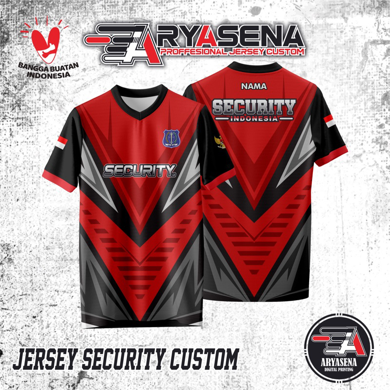 Jual Jersey security custum | Shopee Indonesia