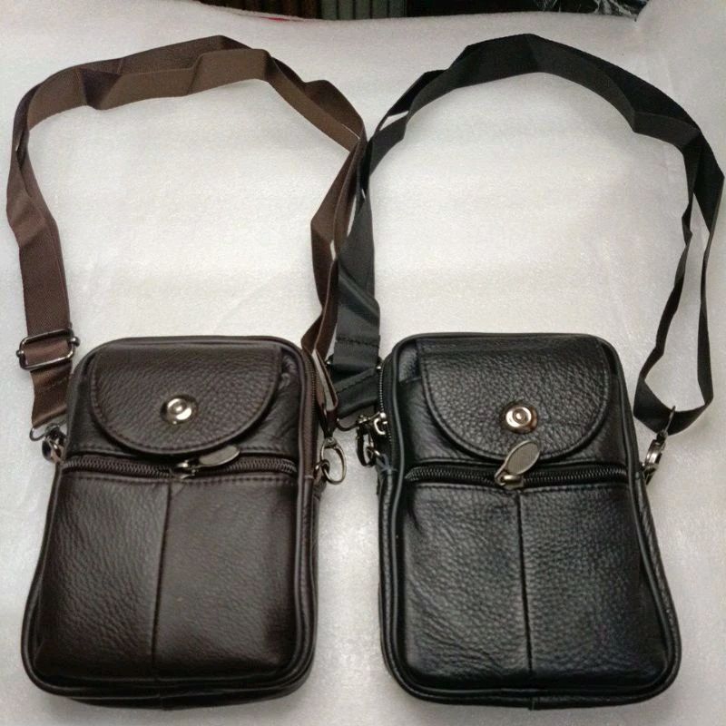 Jual Dompet HP Pinggang & Selendang Kulit HP1006 || Pocket Hanging ...