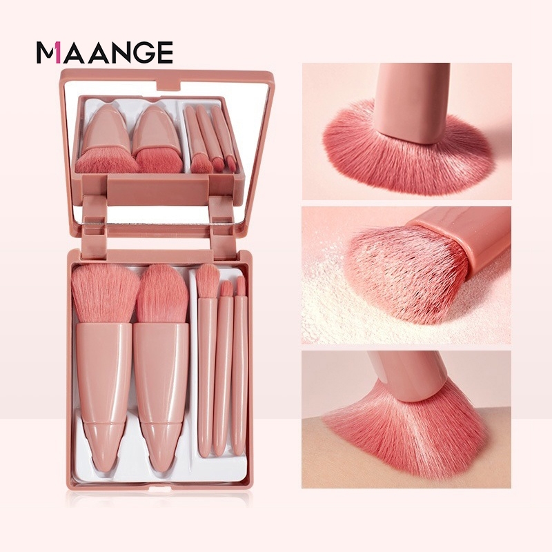 Jual MAANGE Mini Kuas Makeup Set Lembut Kuas Powder Foundation Brush ...