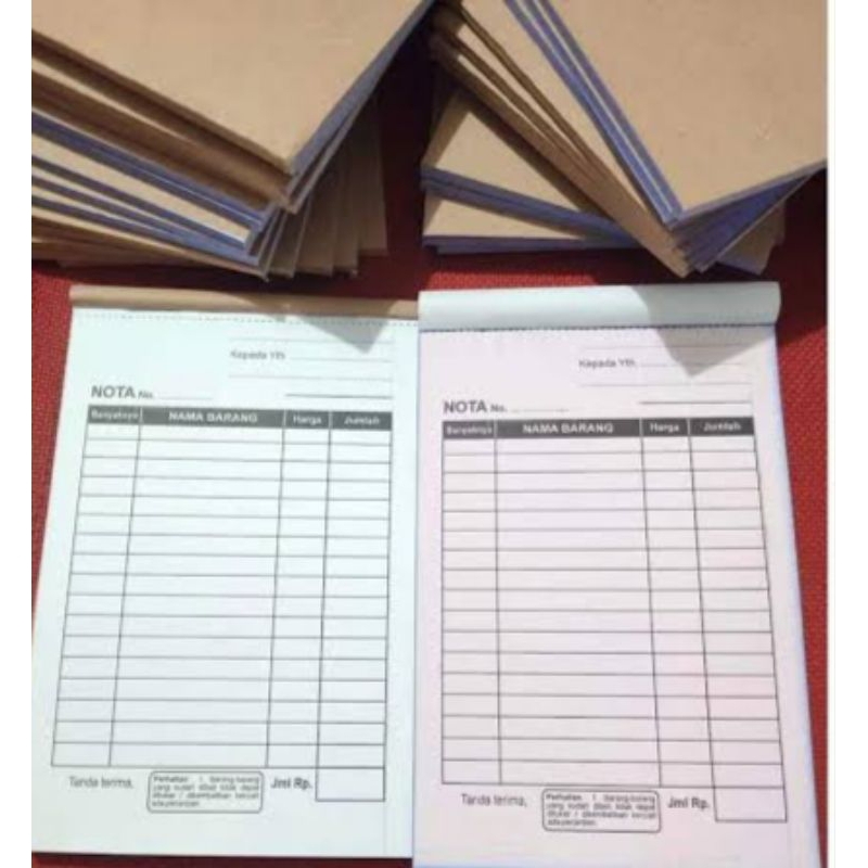 Jual NOTA / KWITANSI PELUNASAN PESANAN BACA DESKRIPSI | Shopee Indonesia
