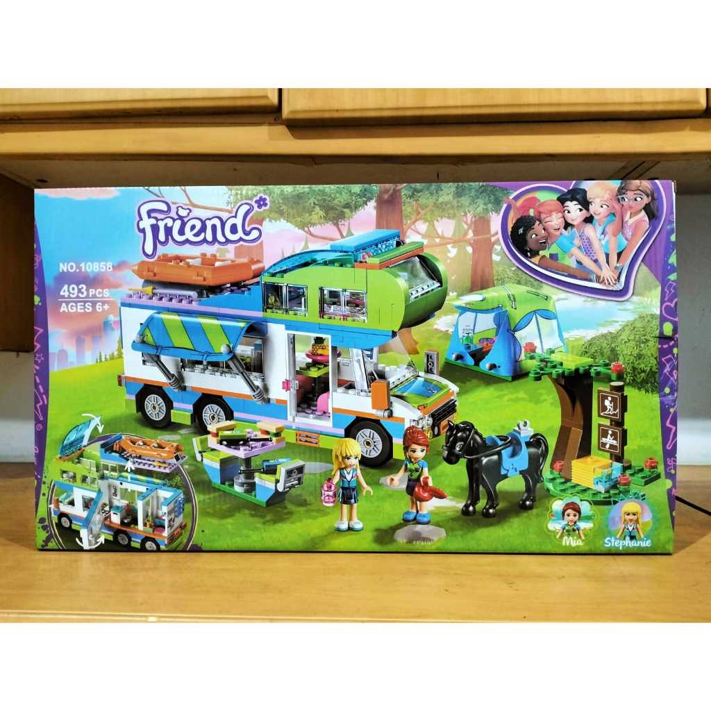 Jual MAINAN ANAK EDUKATIF/BRICK/BONGKAR PASANG FRIENDS MIA CAMPER VAN ...