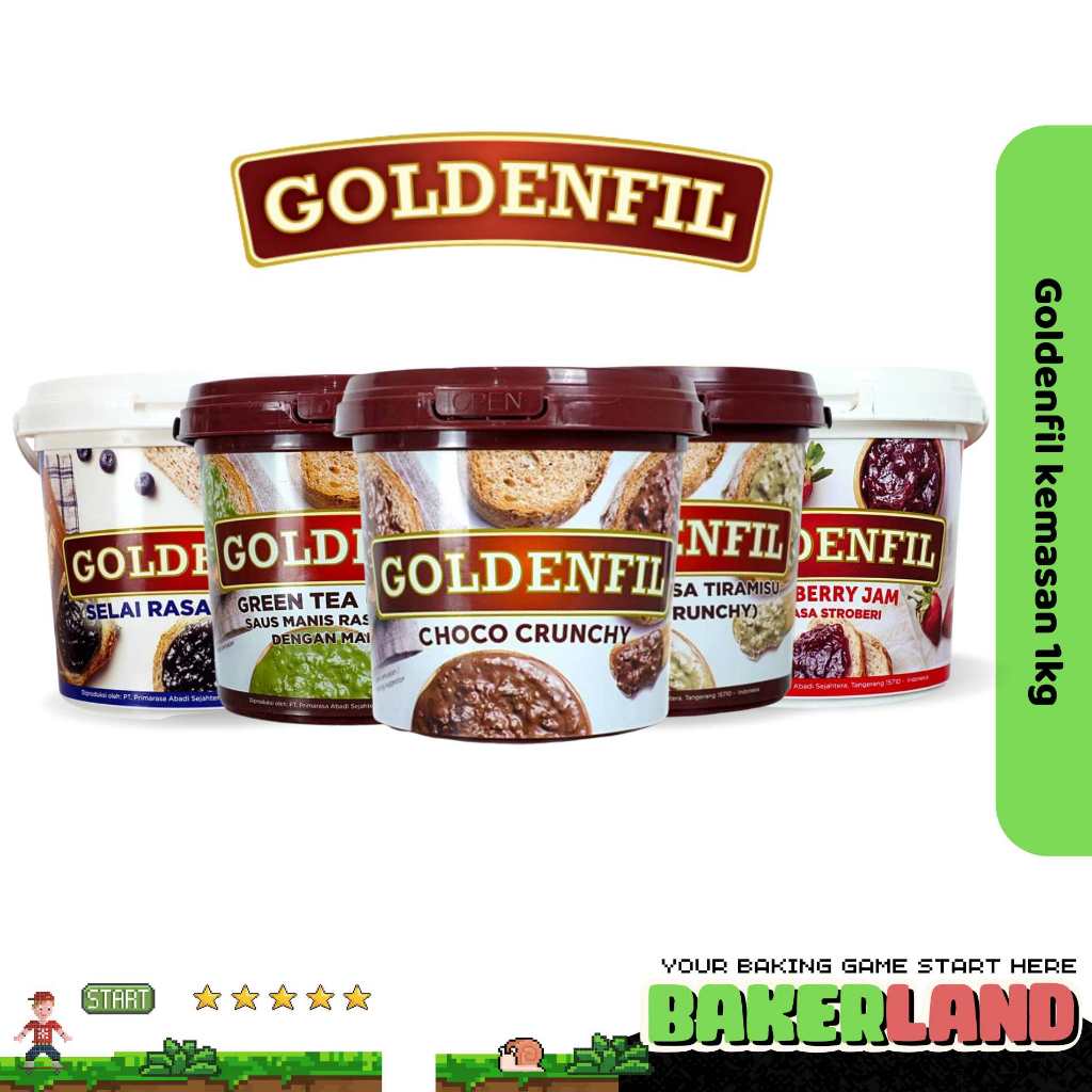 Jual Goldenfil 1kg / Selai Roti Bakar / Toping Roti / Selai Roti ...
