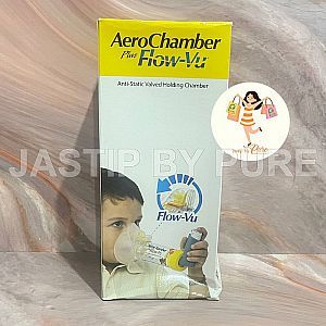 Jual AEROCHAMBER PLUS FLOW VU YELLOW FOR CHILD (UP TO 10 YEARS OLD ...