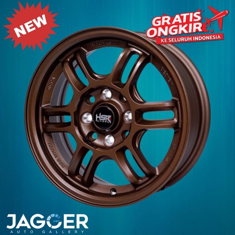 Jual Velg mobil brio agya ayla sigra calya ring 14 tipe hsr aeri | Shopee Indonesia