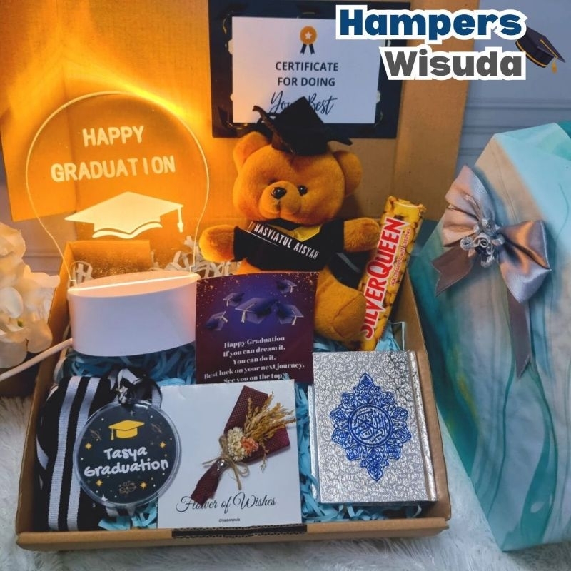 Jual Kado Medali Wisuda / Hampers Wisuda Cowok Graduation Gift ( BMO ...