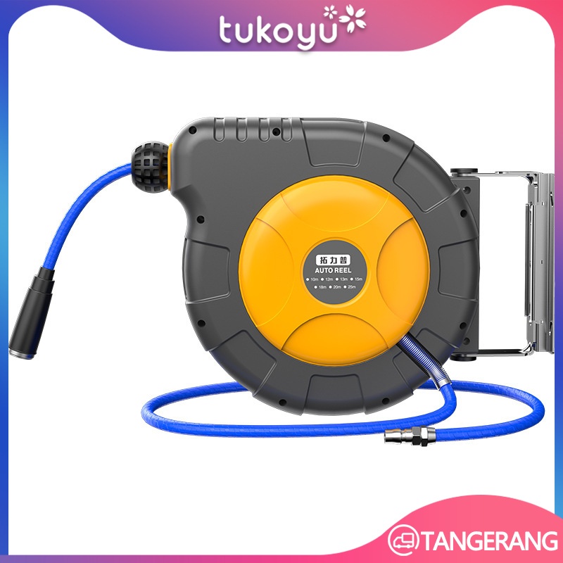 Jual Automatic Air Hose Reel 25M/Selang Kompressor Krisbow Air Hose Reel | Shopee Indonesia