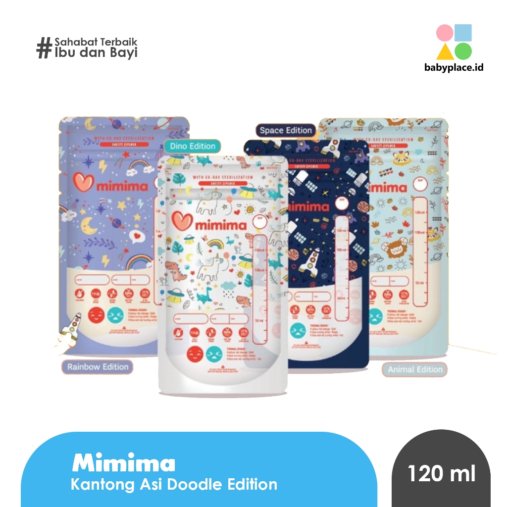 Jual MIMIMA - Kantong Asi 120ml | Shopee Indonesia
