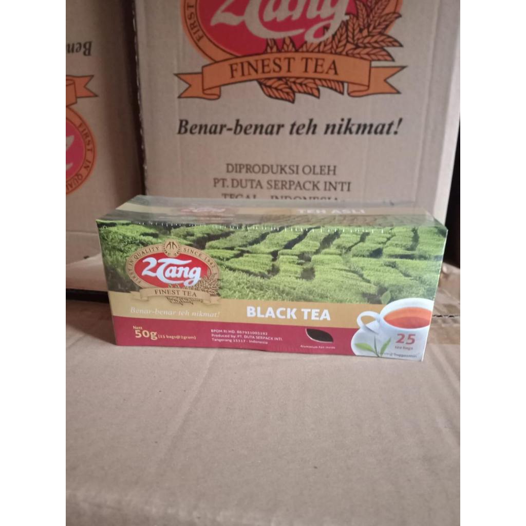 Jual Teh Celup 2 Tang rasa black tea 25 kantong | Shopee Indonesia