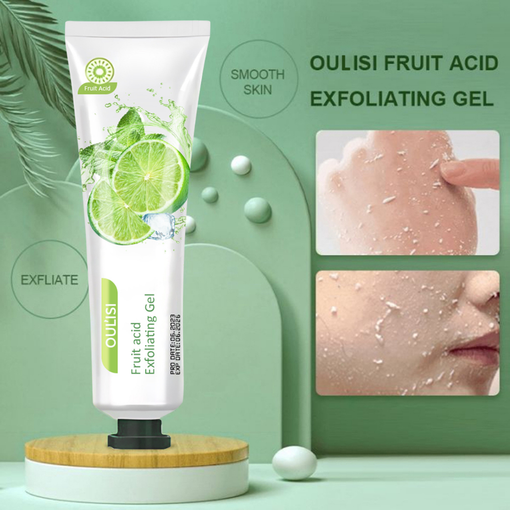 Jual Oulisi Fruit Acid Exfoliating Gel Perontok Daki Wajah & Badan ...