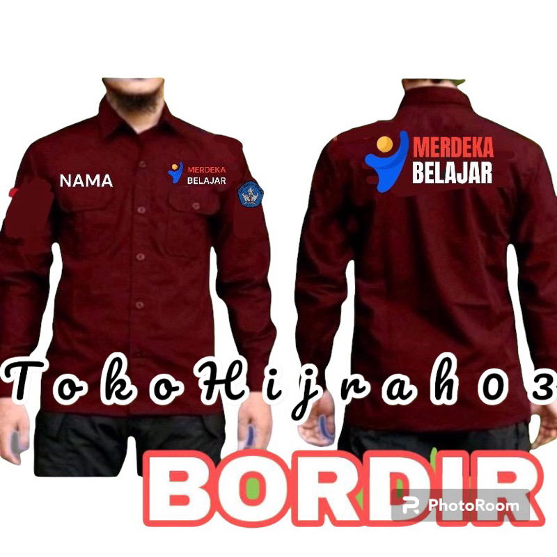 Jual SERAGAM MERDEKA BELAJAR KEMEJA MERDEKA BELAJAR PDH MERDEKA BELAJAR ...