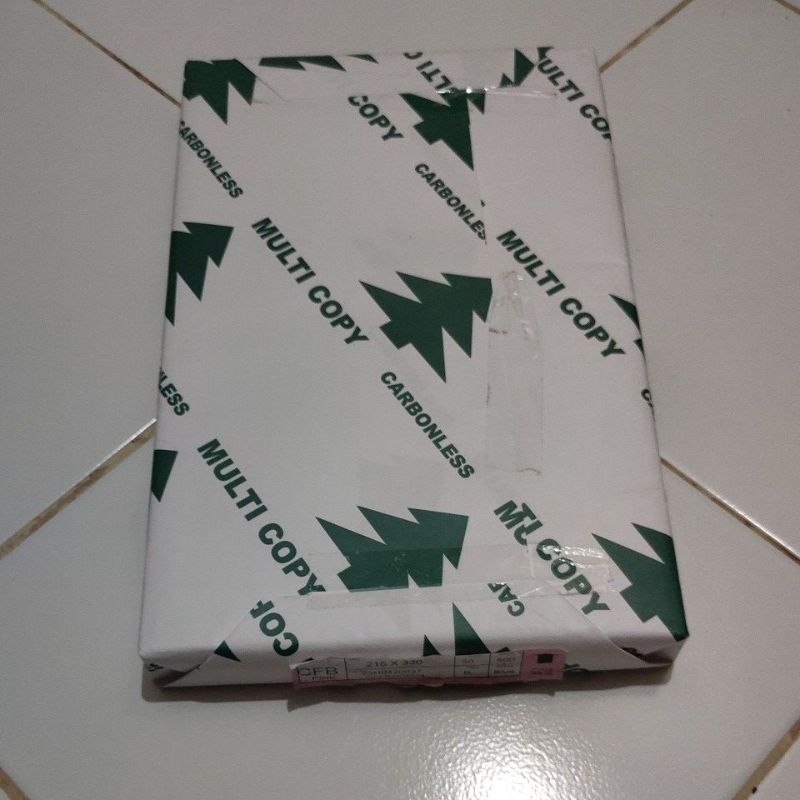 Jual KERTAS NCR TOP MID BOTTOM UKURAN FOLIO(F4) | Shopee Indonesia