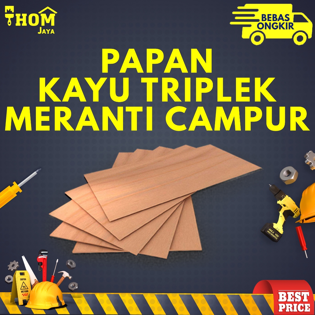 Jual KAYU PAPAN TRIPLEK / PAPAN TRIPLEK / PLYWOOD - KAYU MERANTI CAMPUR ...