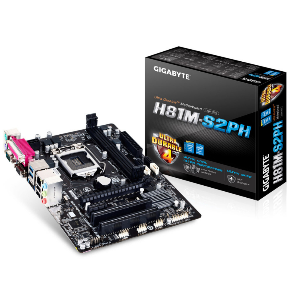 Jual Motherboard H81M-S2PH Gigabyte Mobo Intel H81 DDR3 Socket LGA 1150 ...