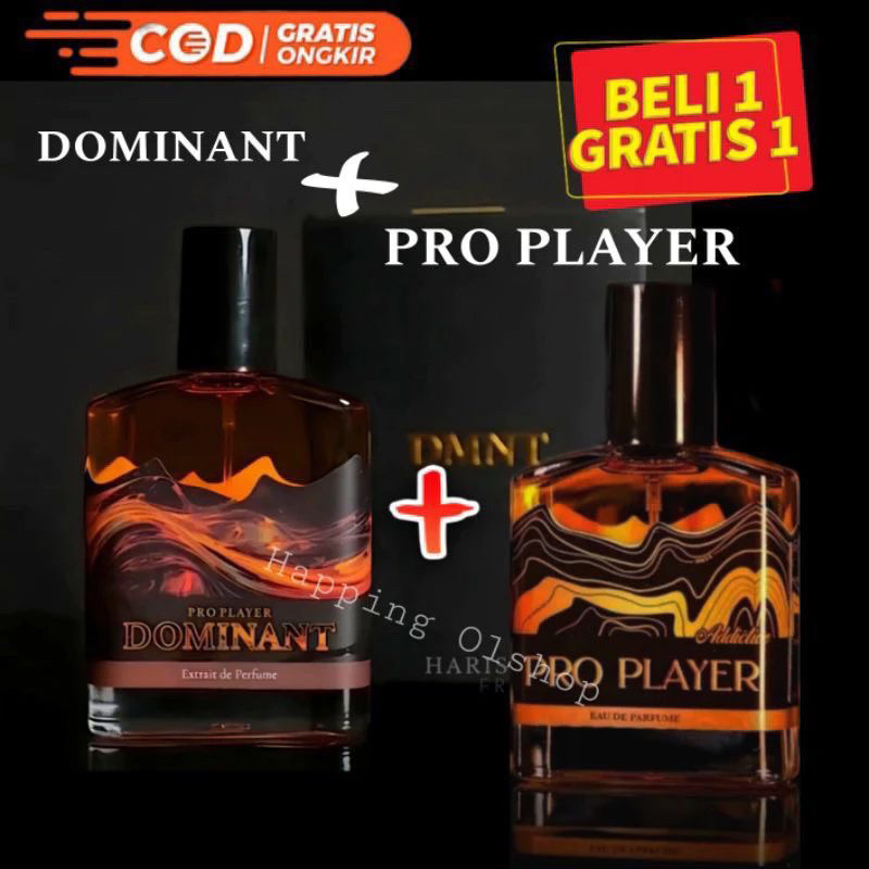 Jual BELI 1 GRATIS 1 - PARFUM PRIA TERLARIS PRO PLAYER NEW DOMINANT ...