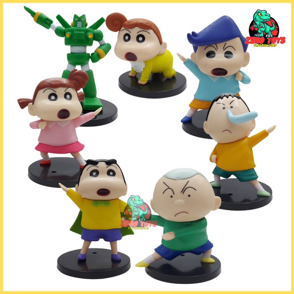 Jual Action Figure Anime Shin Chan Shirimarudashi Masao Boo Nene ...