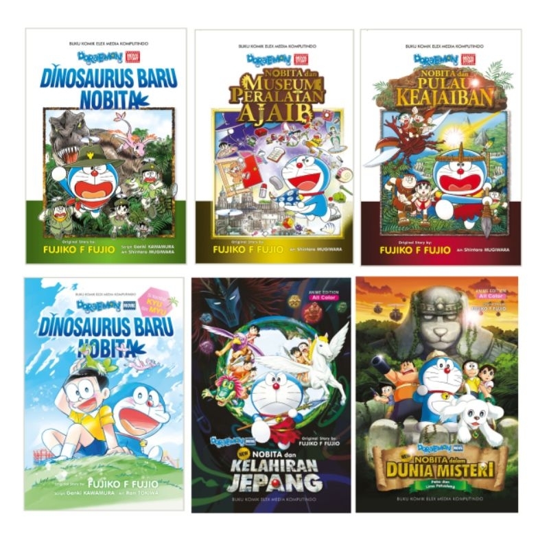 Jual KOMIK DORAEMON NEW MOVIE : NOBITA DAN DINOSAURUS BARU (SI KEMBAR ...