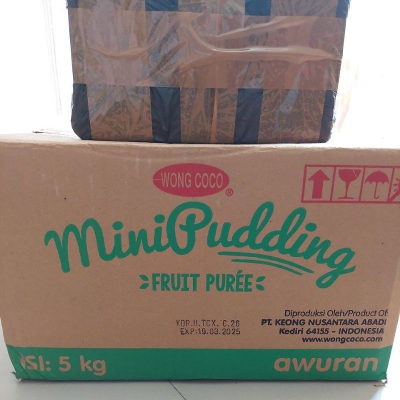Jual Mini pudding wong coco 1 dus isi 5kg | Shopee Indonesia