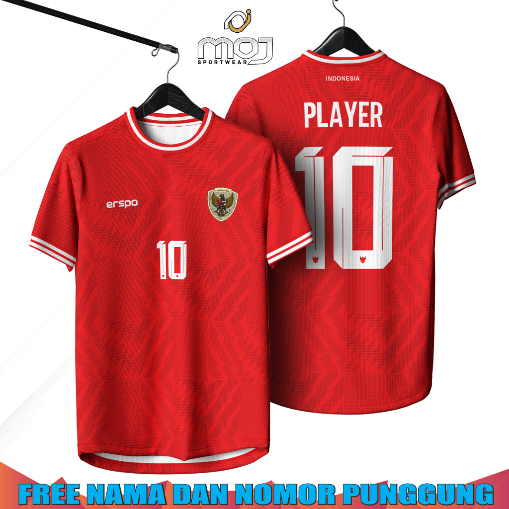 Jual JERSEY FANTASY TIMNAS 2024 HOME AWAY SUPPORTER VERSION | Shopee Indonesia