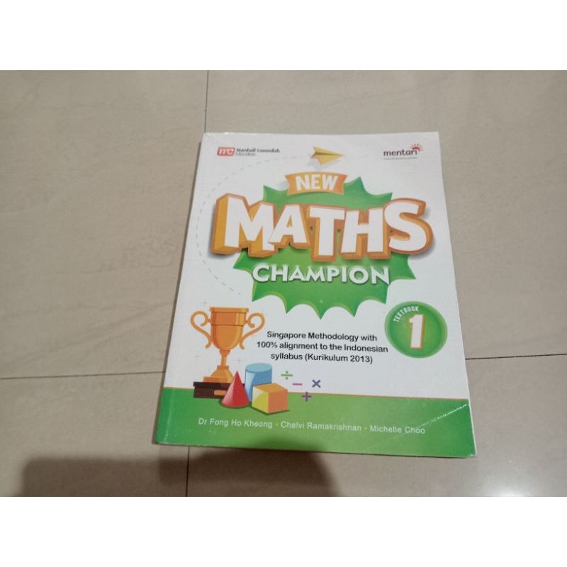 Jual Buku Math Champion Grade 1 (textbook) | Shopee Indonesia