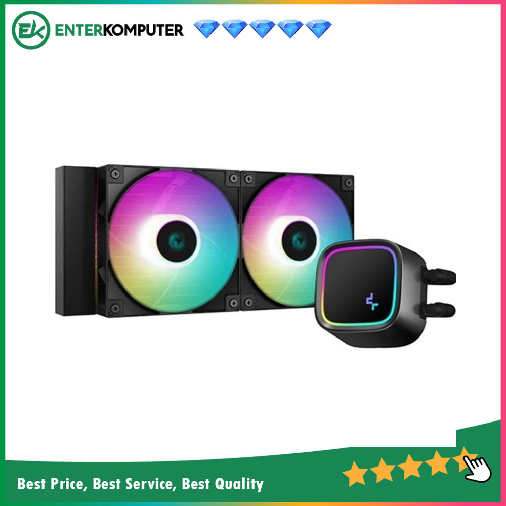 Jual Deepcool LE520 A-RGB 240mm High-Performance AIO Liquid CPU Cooler ...