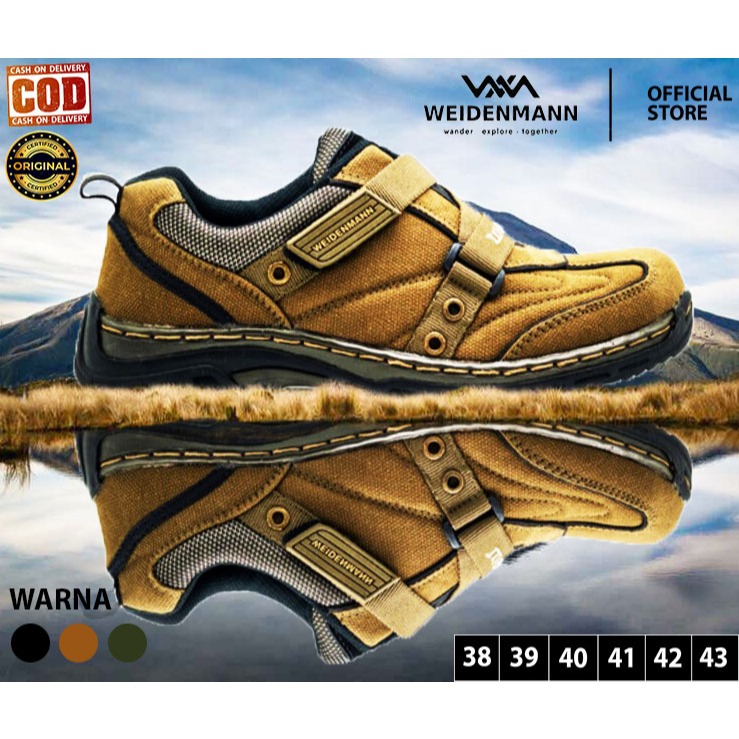 Jual Weidenmann Weidenman sepatu pria vecro prepet hiking gunung ...